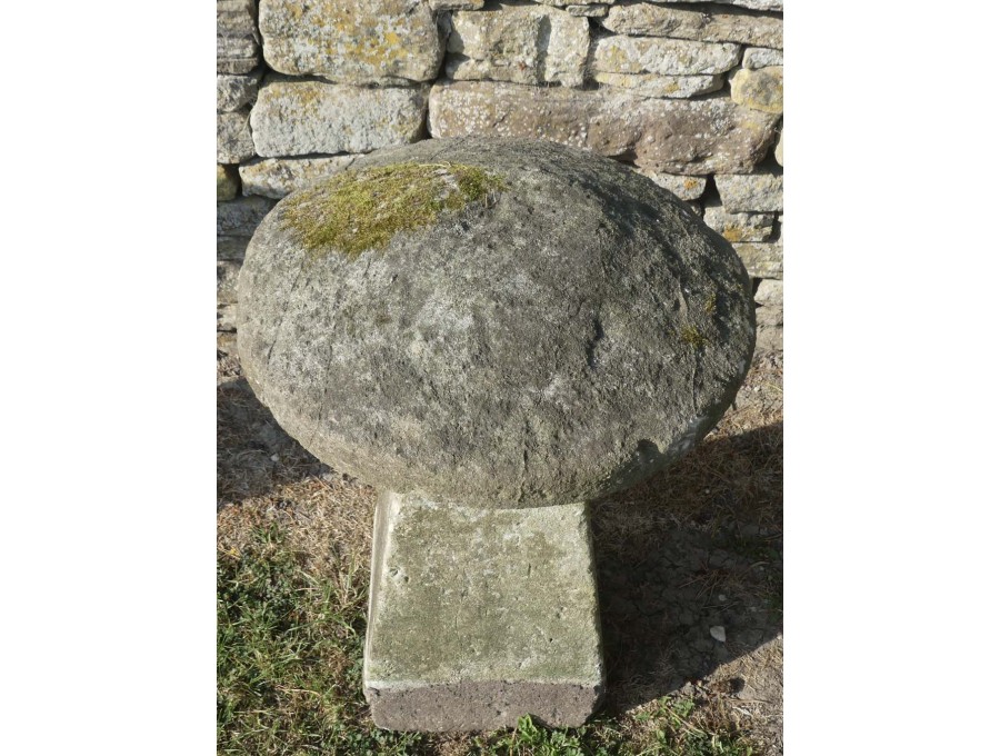 Antique Limestone Staddle Stone | Holloways Garden Antiques