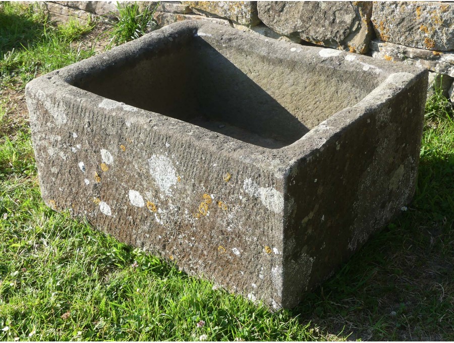 Antique Rectangular Stone Trough | Holloways Garden Antiques