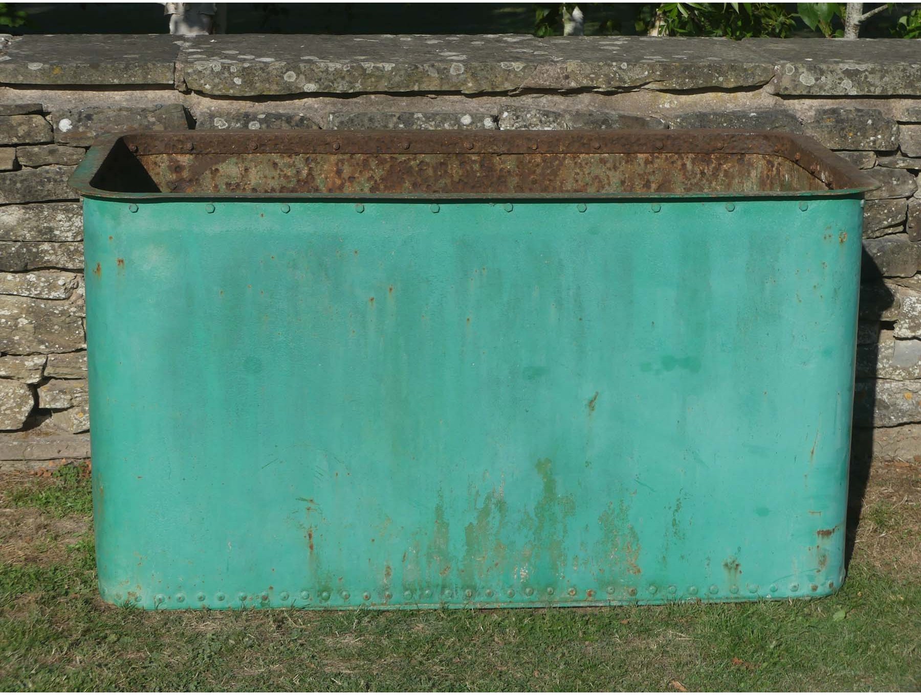 Large Vintage Iron Planter | Holloways Garden Antiques