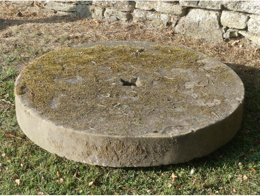 Antique Stone Wheel | Holloways Garden Antiques