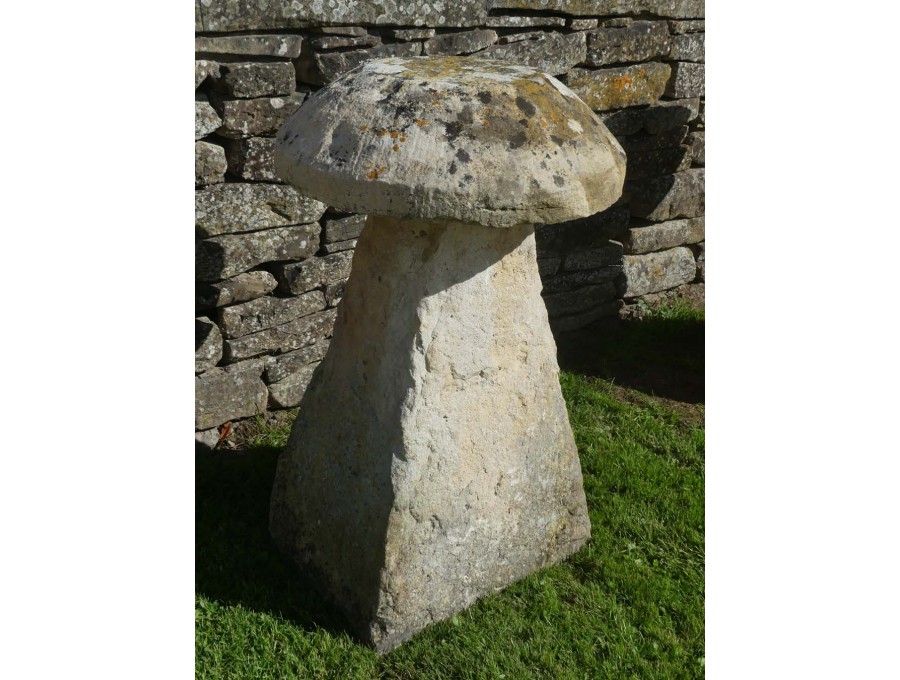 Antique Limestone Staddle Stone | Holloways Garden Antiques